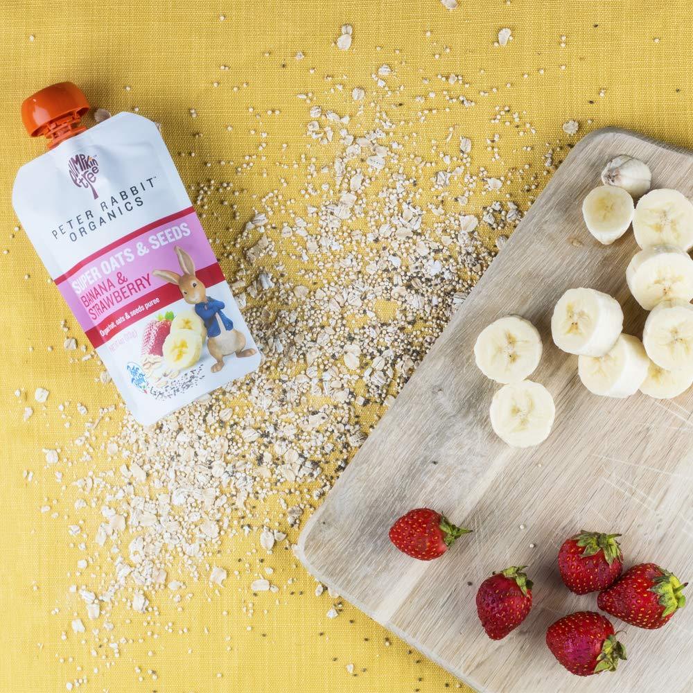 Pumpkin Tree Organics Super Oats & Seeds Banana & Strawberry 40 Ounce ...