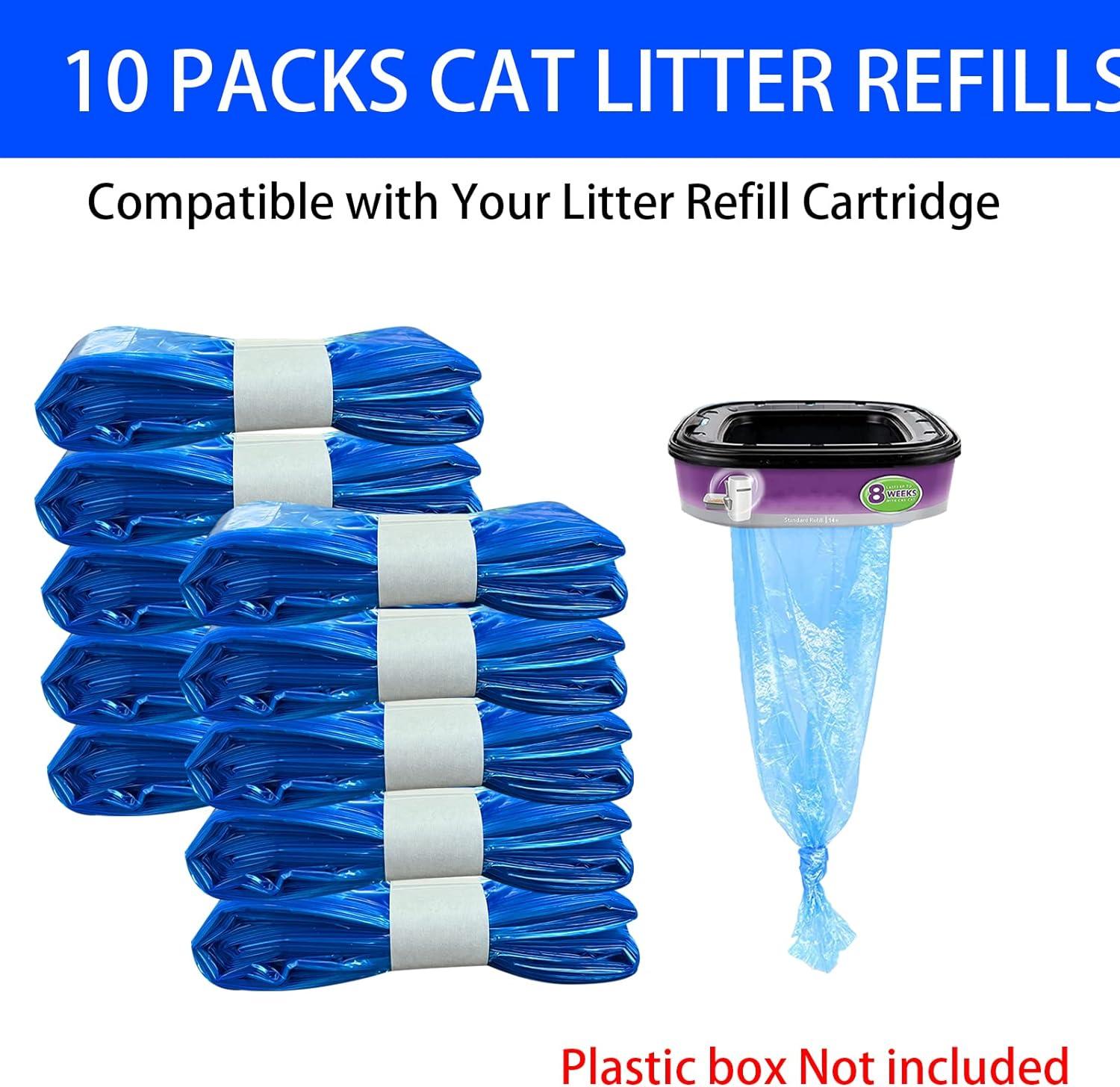 Cat Litter Refills Bag Compatible with Your Standard and Plus Genie ...