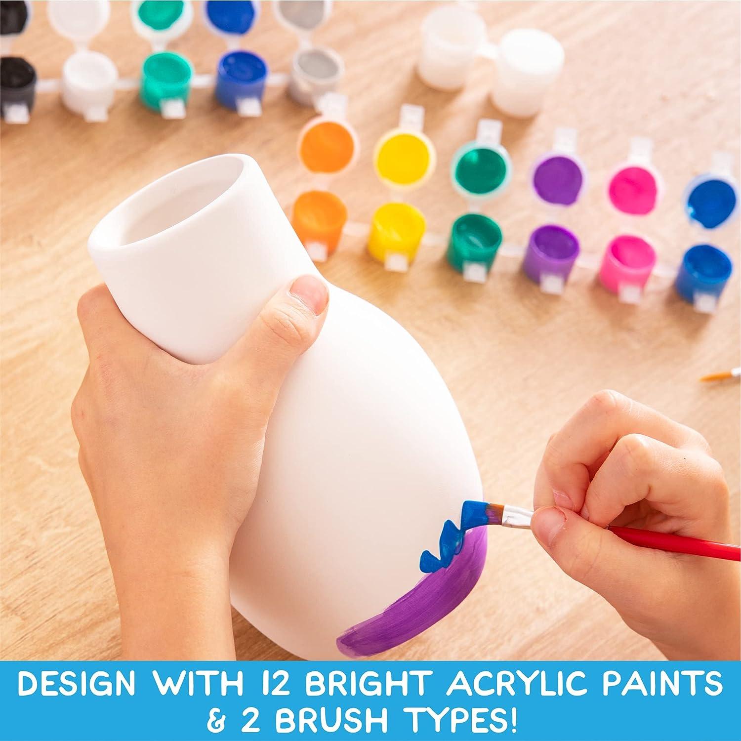 Paint Your Own Ceramic Pottery Kit for Kids | Fun Staycation Activity ...