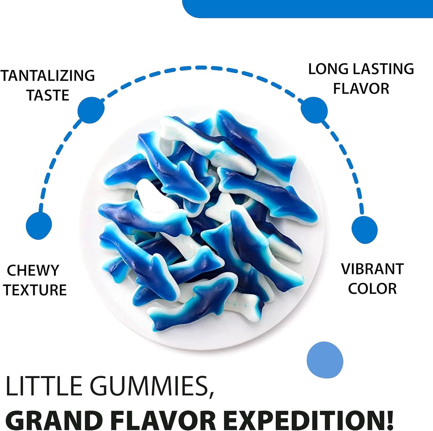 Gummy Candy Bag - Gummy Sharks Bulk Candy| Smart Choice from Lady Sarah ...