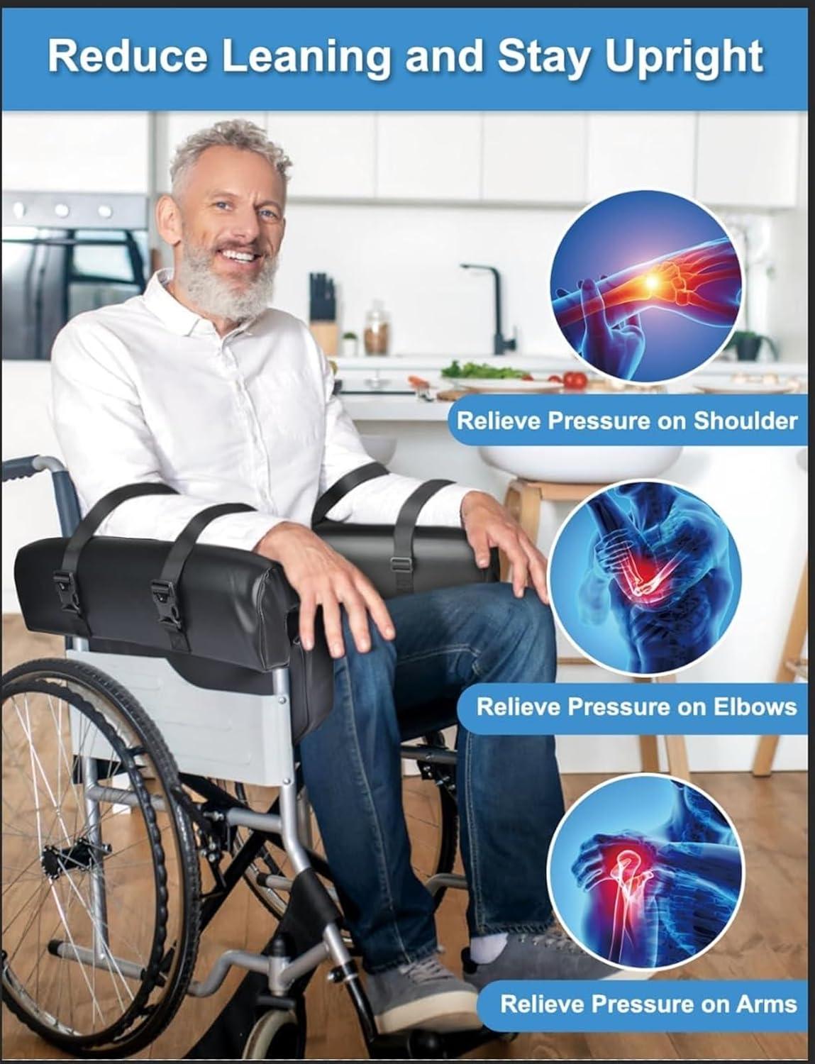 Wheelchair Arm Rest Cushion Arm Trough for Wheelchair Lateral Body ...