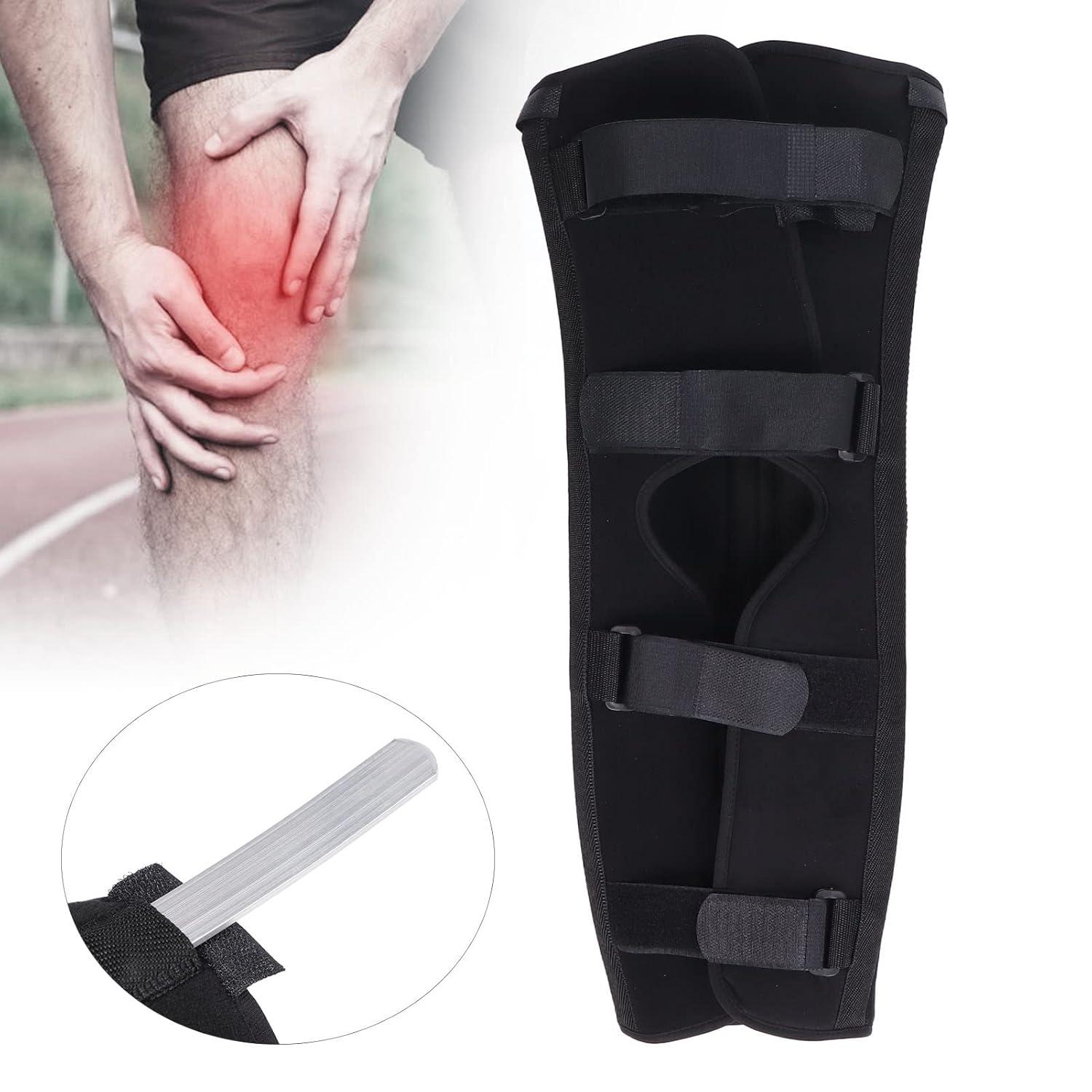 Knee Brace & Immobilizer - Comfortable Compression Knee Support Splint ...