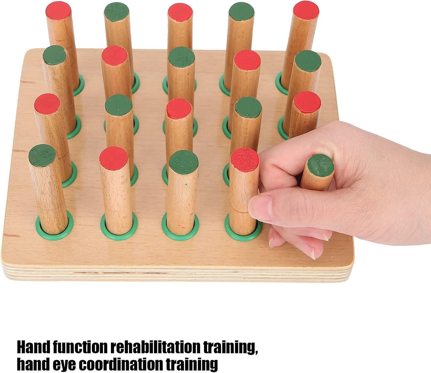 Finger Orthotics Finger Training Wood Board Finger Exerciser Board for ...