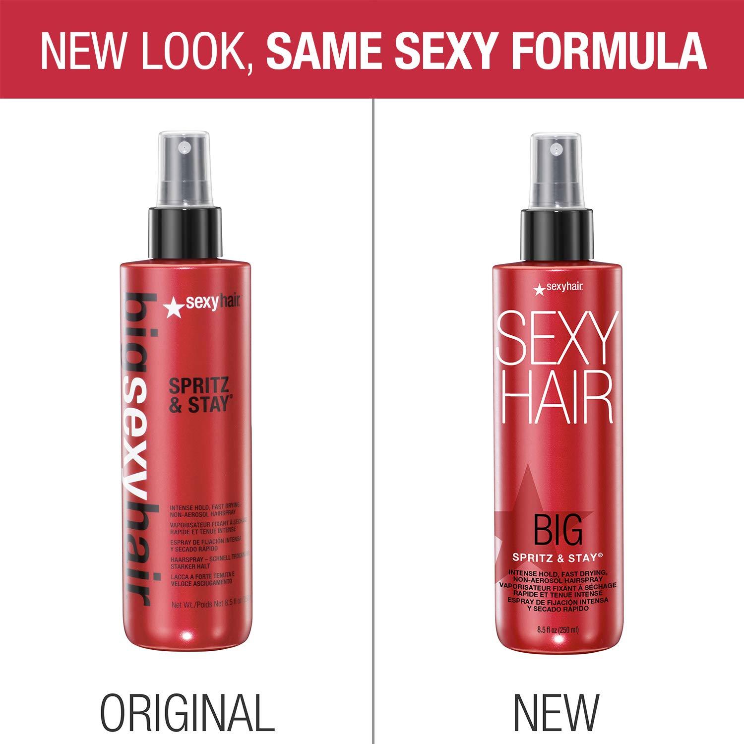 SexyHair Big Spritz & Stay Intense Hold Non-Aerosol Hairspray 8.5 Oz ...