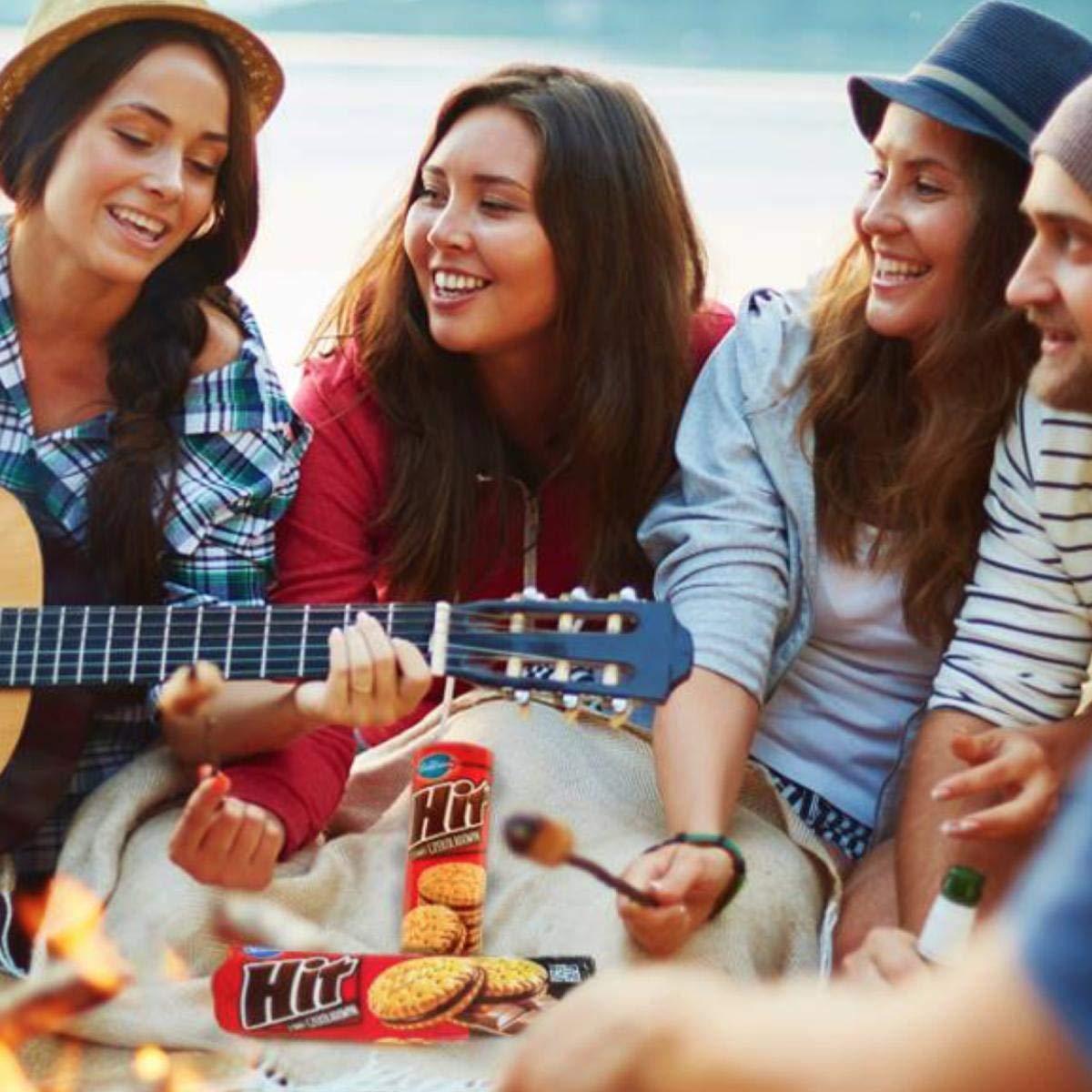 Bahlsen Hit Chocolate Filled Sandwich Cookies (12 Pack) - Cocoa Creme ...