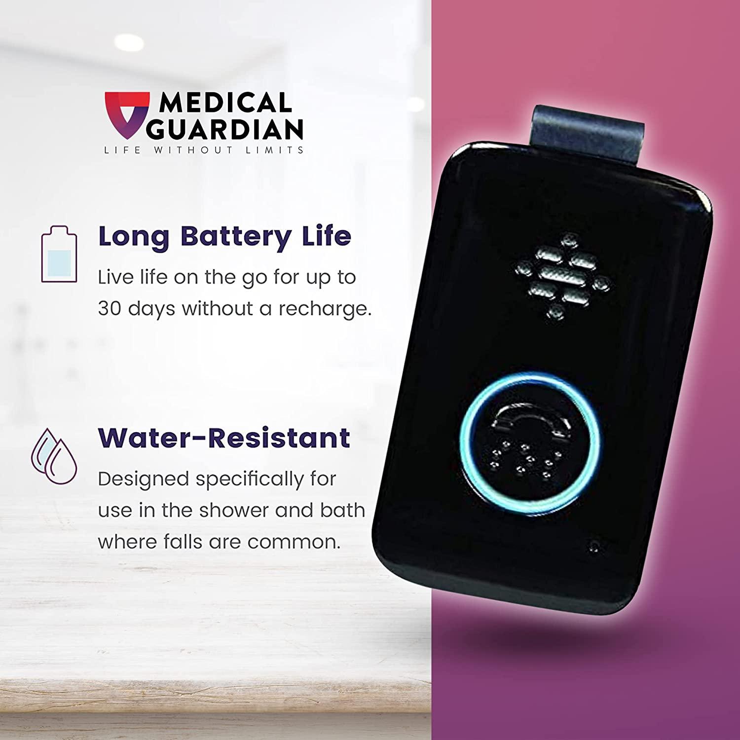 Medical Guardian On-The-Go Alert Button for Seniors | Water Resistant ...