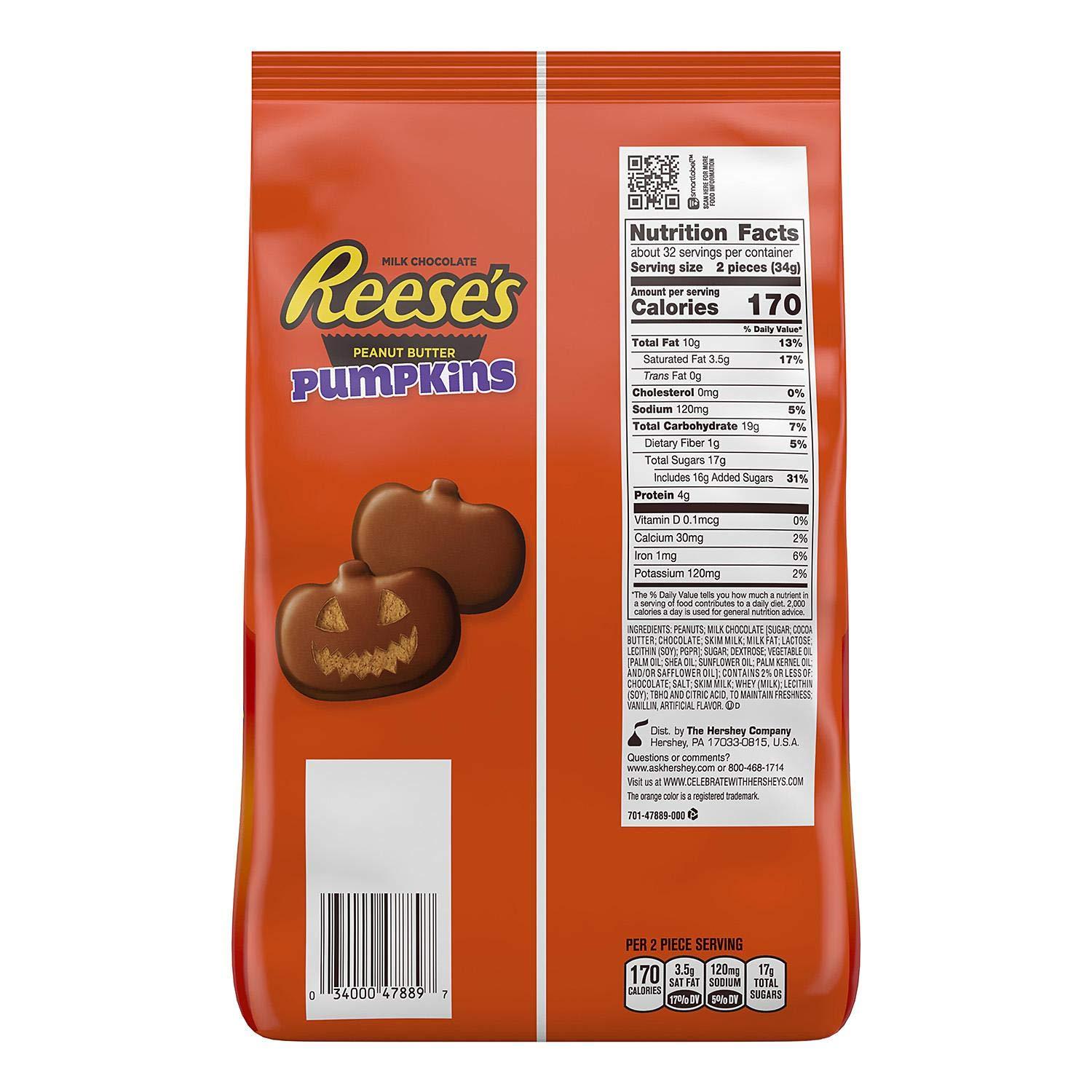 Reese's Peanut Butter Pumpkins 60CT 38OZ | Buy Now with Express ...