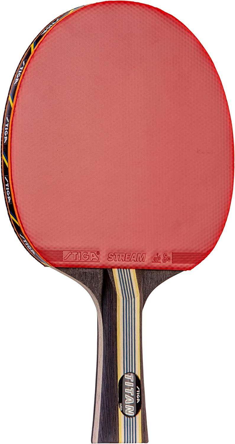 STIGA Tournament-Quality Titan Table Tennis Racket with Crystal ...