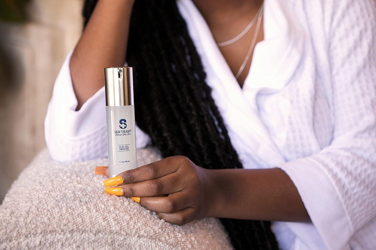 Skin Therapy Studio Sun Gel Defense | Silky Mattifying Sunscreen | Anti ...