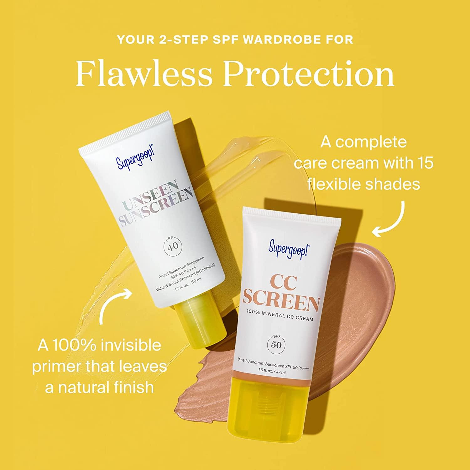 Supergoop! CC Screen SPF 50 - Mineral Color-Corrector & Tinted ...