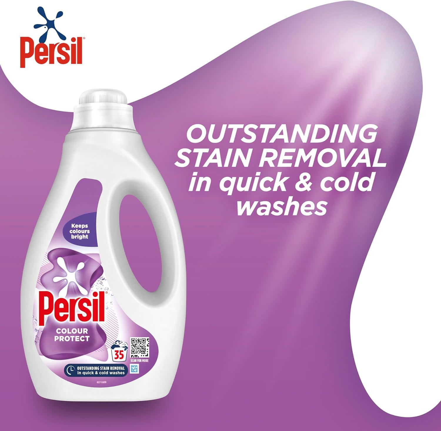 Persil Colour Laundry Washing Liquid Detergent keeps colours bright ...