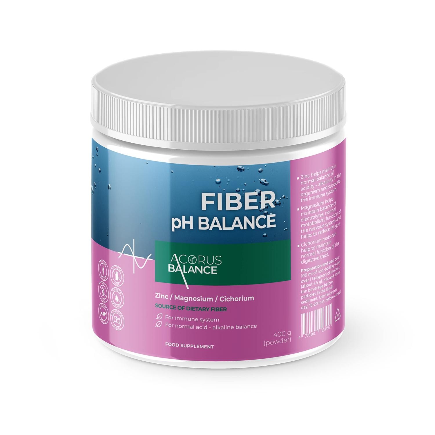 Acorus Balance pH Balance Fiber Powder Supplement - 400g | Supports ...