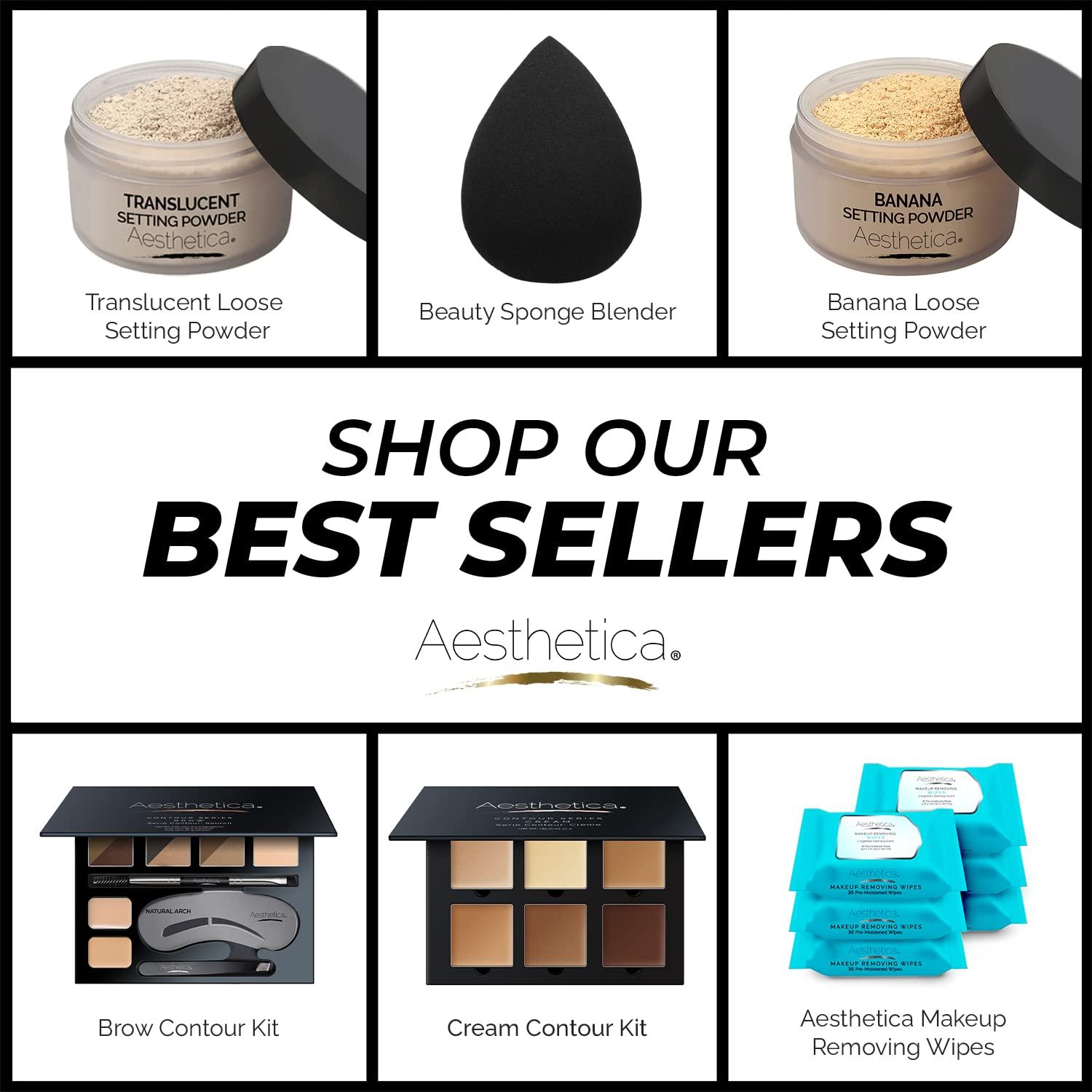 Aesthetica Cosmetics Contour and Highlighting Powder Foundation Palette ...