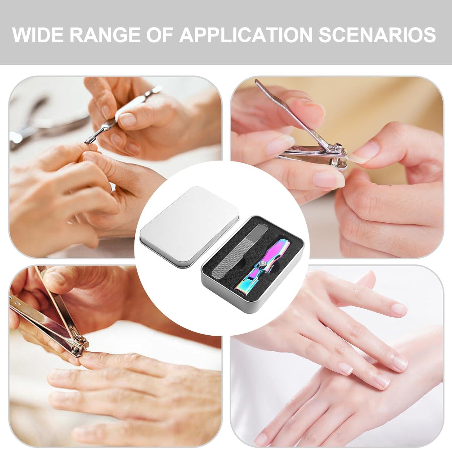Fingernail Cutter | Wide Jaw Opening Nail Clipper Stainless Steel ...