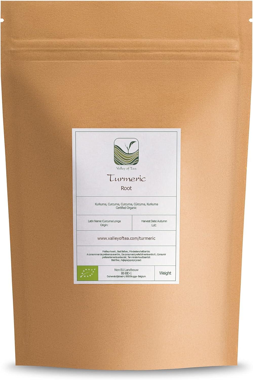 Turmeric Kurkuma Root Organic Spice - The Spice of Life Tea - Curcuma ...
