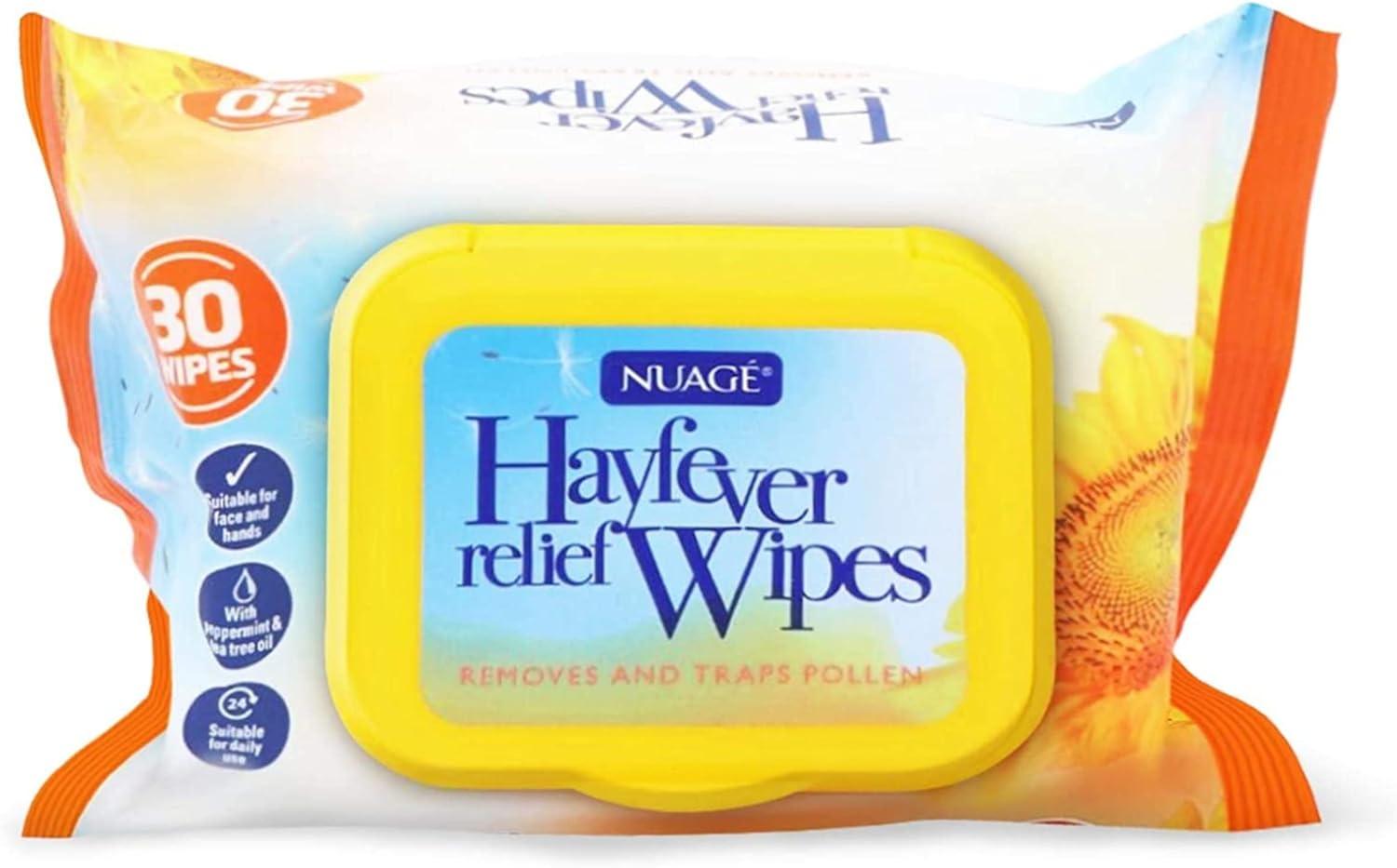Nuage Hayfever Wipes and Allergen Barrier Balm | Allergy Relief Wipes ...