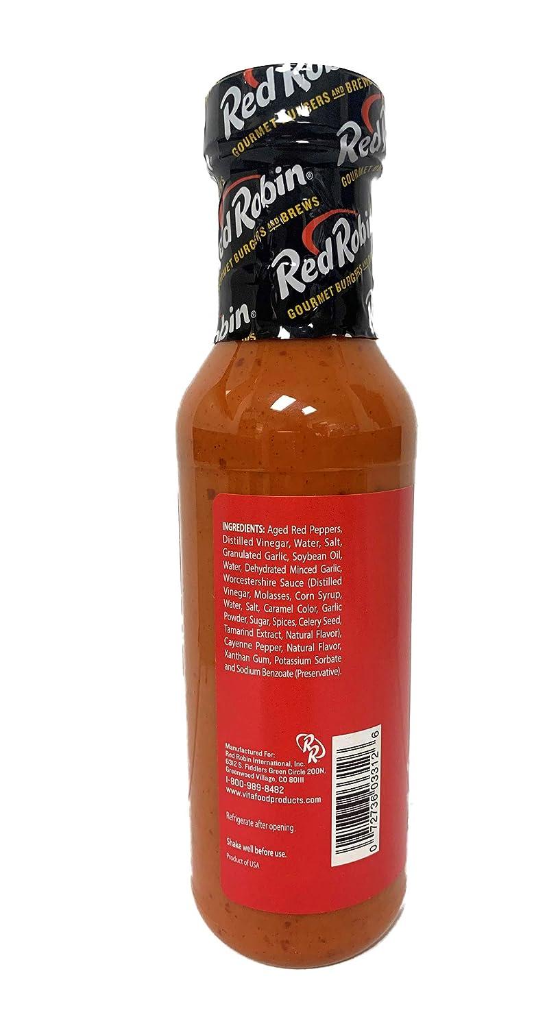 Red Robin Buzzard Sauce 13 Fl Oz - Spicy & Tangy Condiment for Savory ...