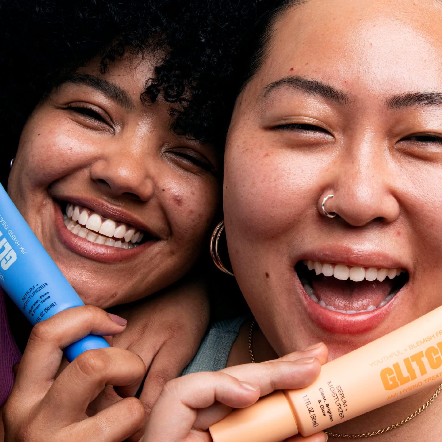 GLITCH Blemish Free & Anti-Aging 3-Step Skincare Regimen for Youthful ...