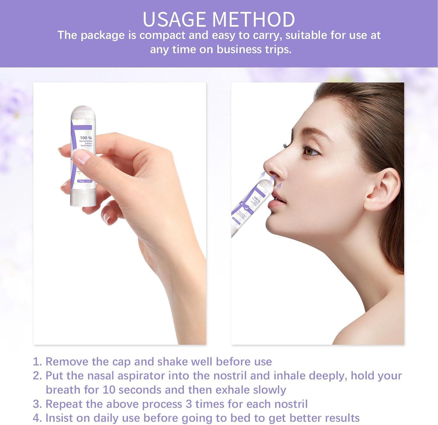 Buy Portable Nose Inhaler for Stress Relief & Improved Metabolism ...