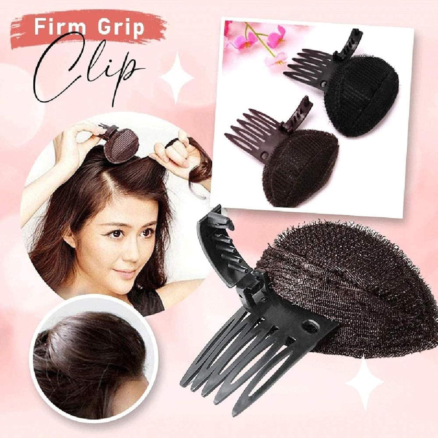 Perfect Puff Hair Pillow & Invisible Hair Clips - Fluffy Volume ...