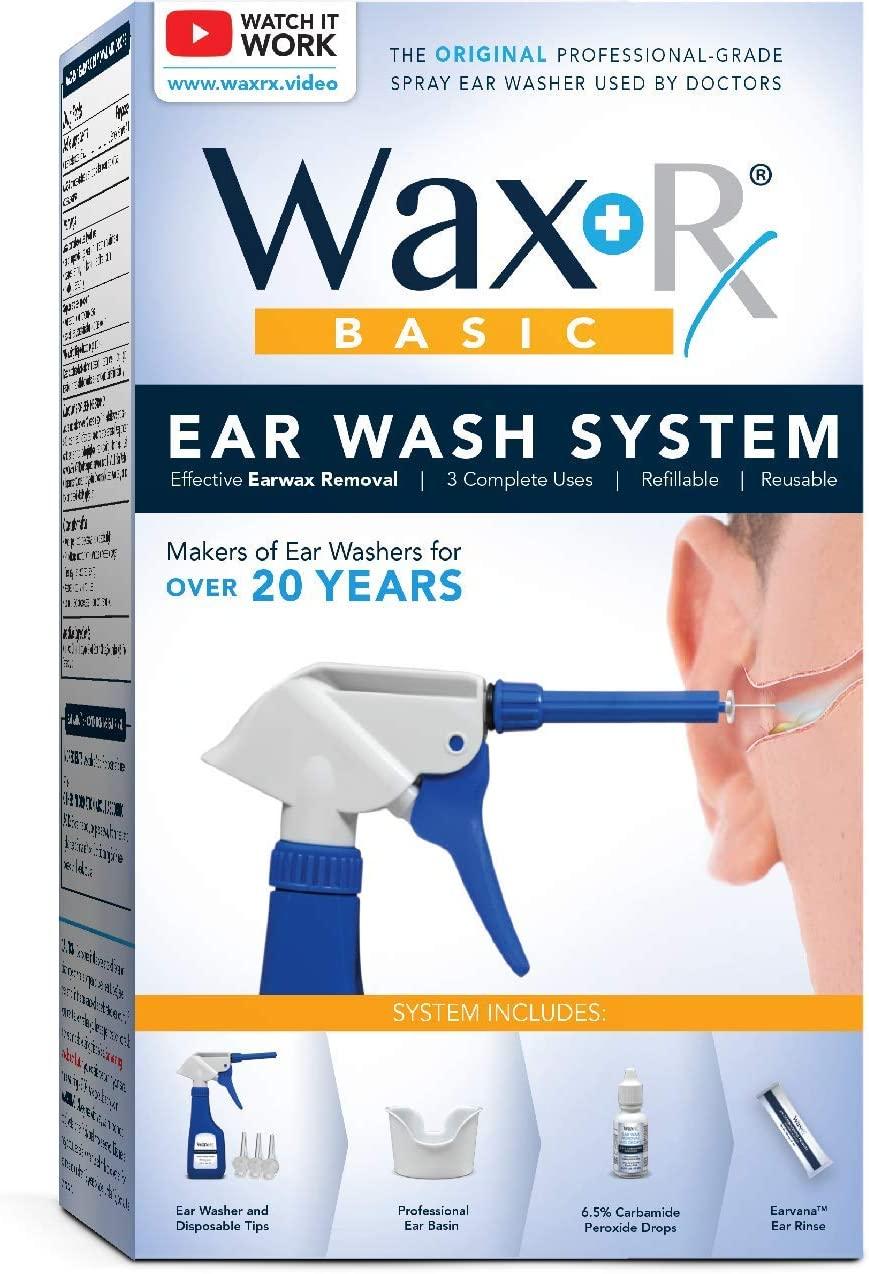 Doctor Easy Wax-Rx Ph Conditioned Ear Wash System 15.2oz - Gentle Ear ...