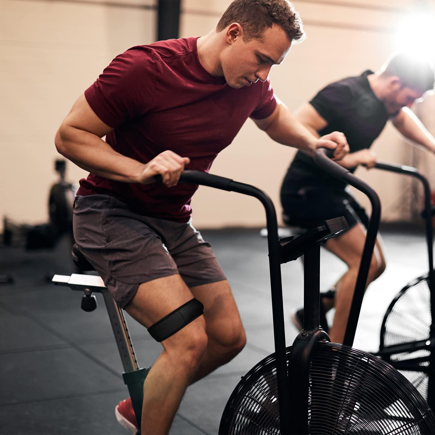 SupreGear Adjustable IT Band Compression Wrap for Knee Thigh Hip ...