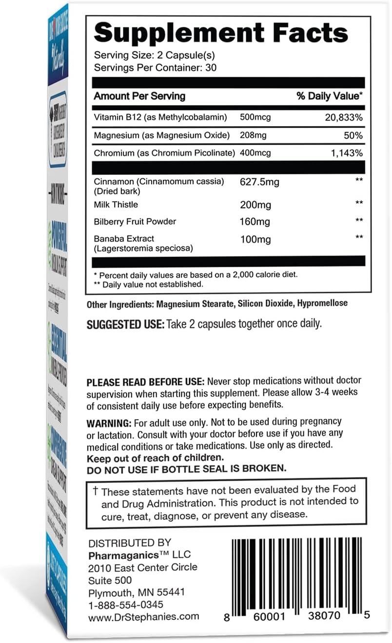 Pharmaganics Dr. Stephanie's Bundle Pack - 24 Hour Support and Carb ...