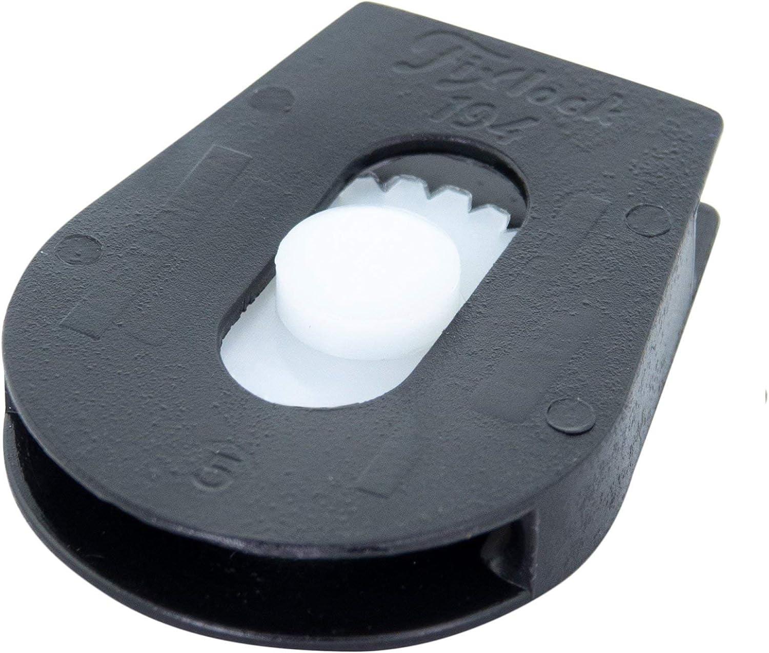 SGT KNOTS Wheeled Cord Lock - Plastic Toggle Stopper for Paracord ...