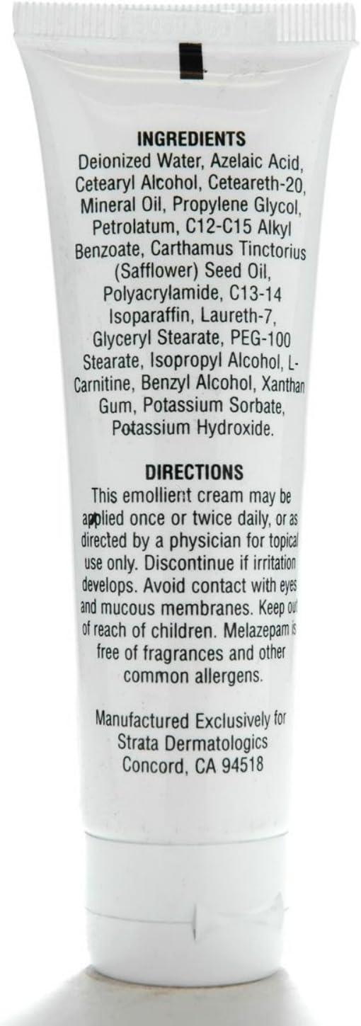 Ecological Formulas Melazepam Cream X2 - Skin Care Solution (EF-MZP-X2)