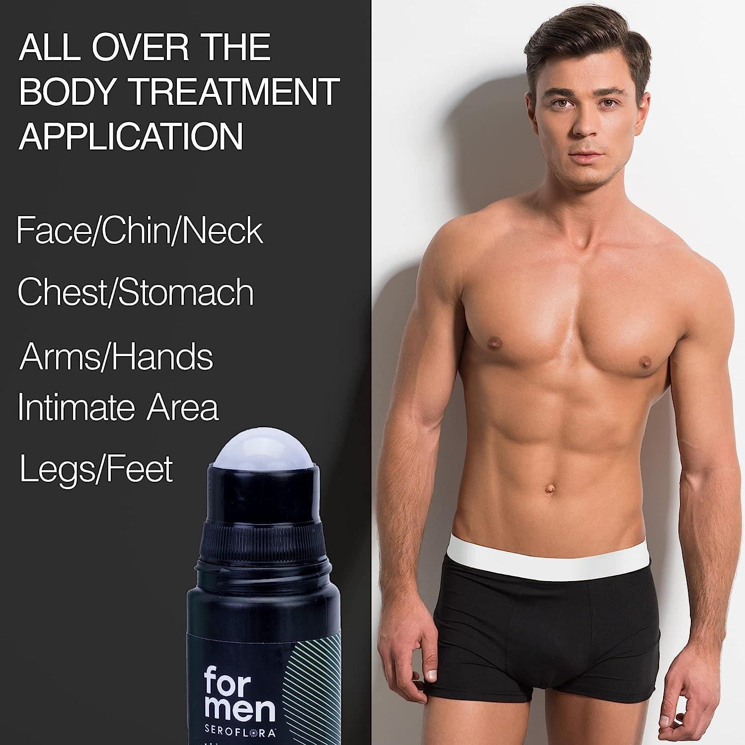 Seroflora Men's Razor Bump Solution - Ingrown Hair Treatment - After ...