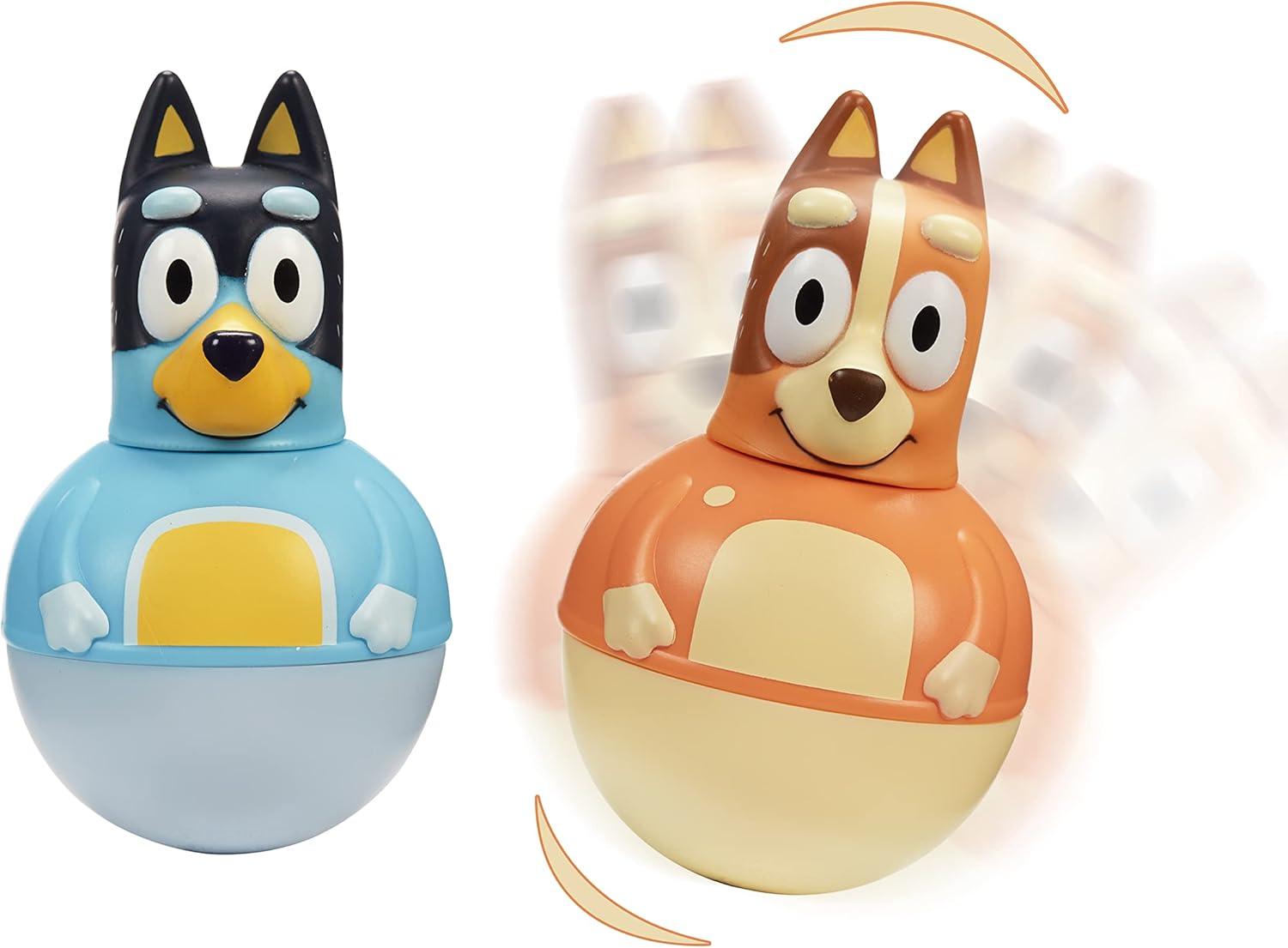 Buy Weebles Bluey & Chilli Mum Toy - Fun & Safe for Kids 1 ...