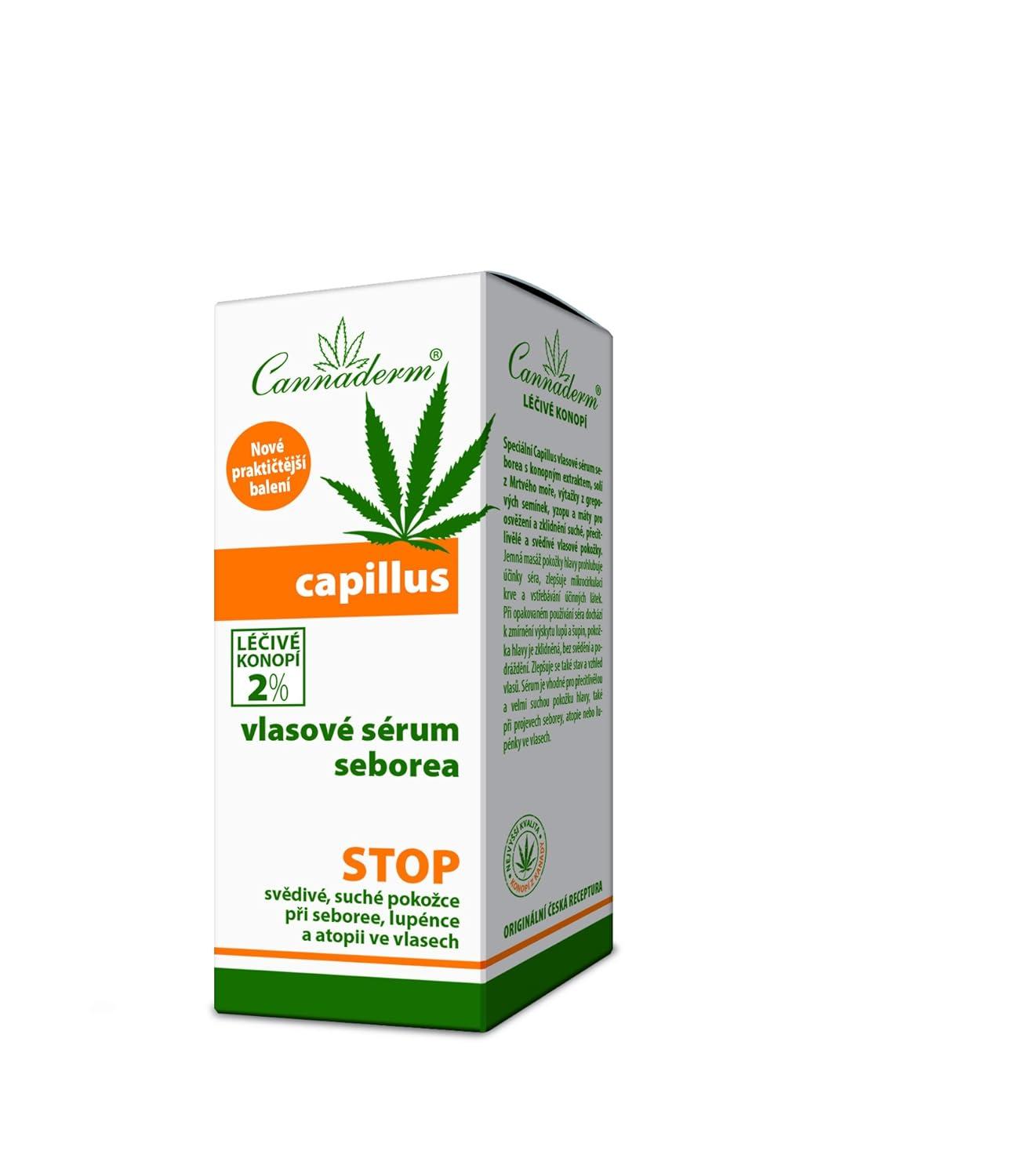 Capillus Scalp Serum with Hemp Oil - Dandruff Dermatitis & Itching ...