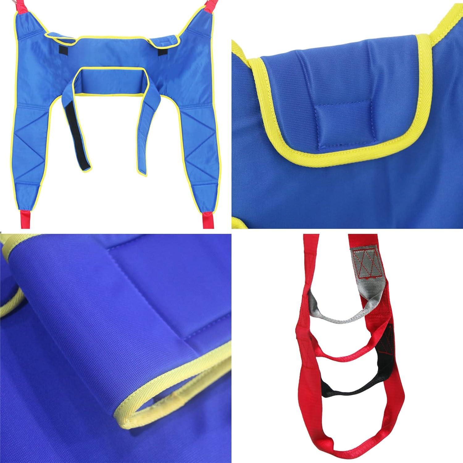 Transfer Nursing Sling Lift Toileting Sling - 180 Kg Load Capacity Full ...