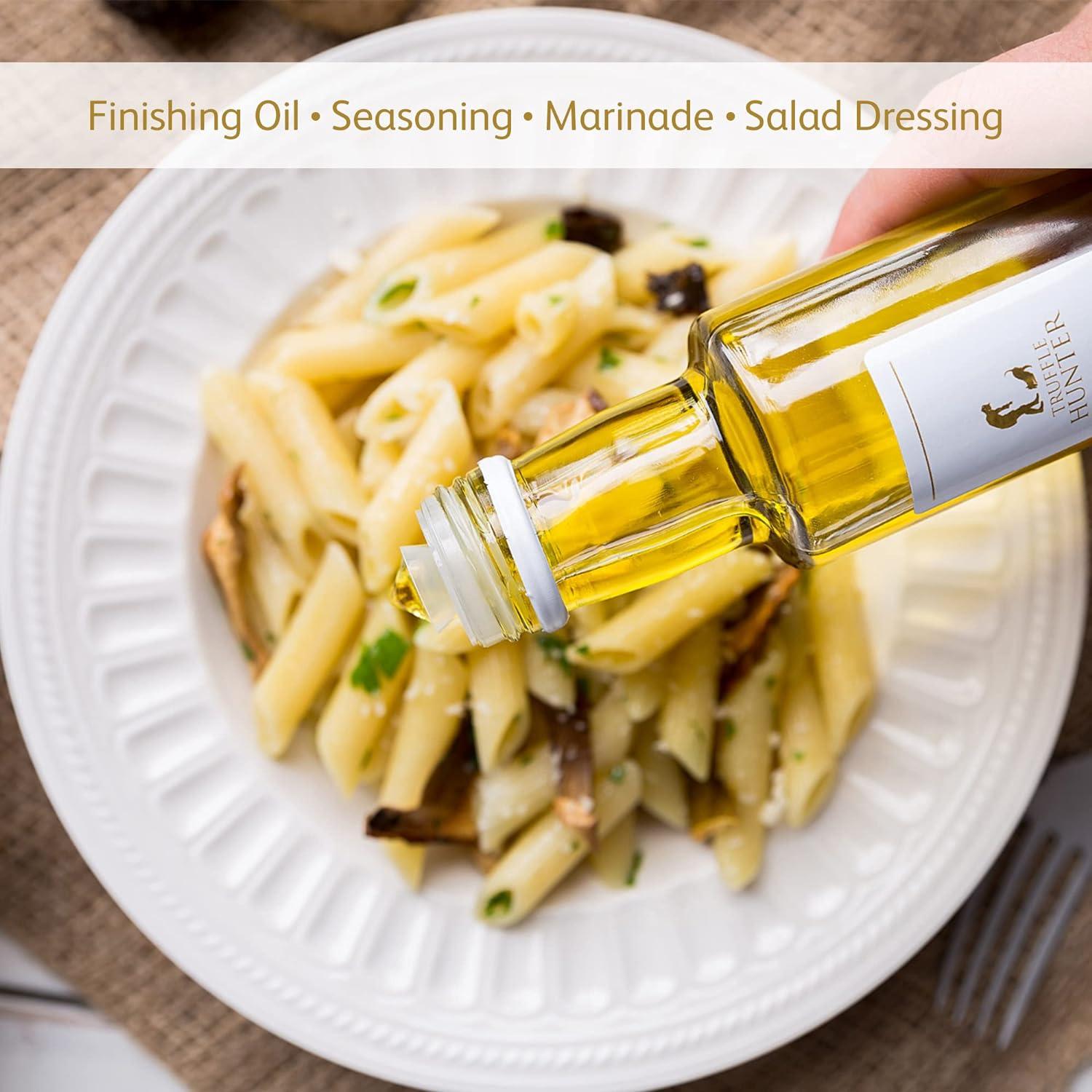 TruffleHunter White Truffle Oil - 250ml Extra Virgin Olive Oil for ...