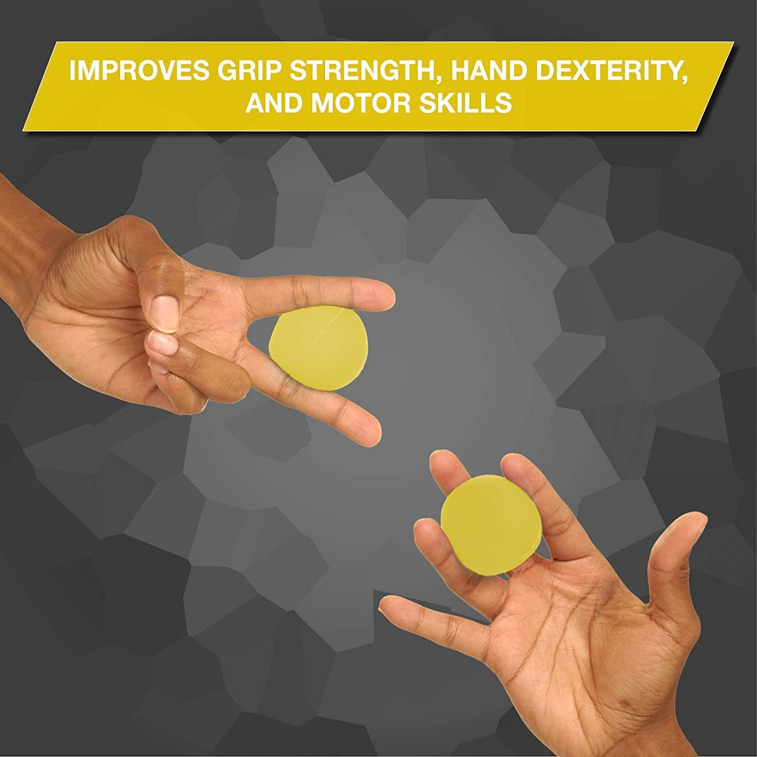 Thera-Band Hand Exerciser - Yellow Extra-Soft | Standard Size | Buy Now ...