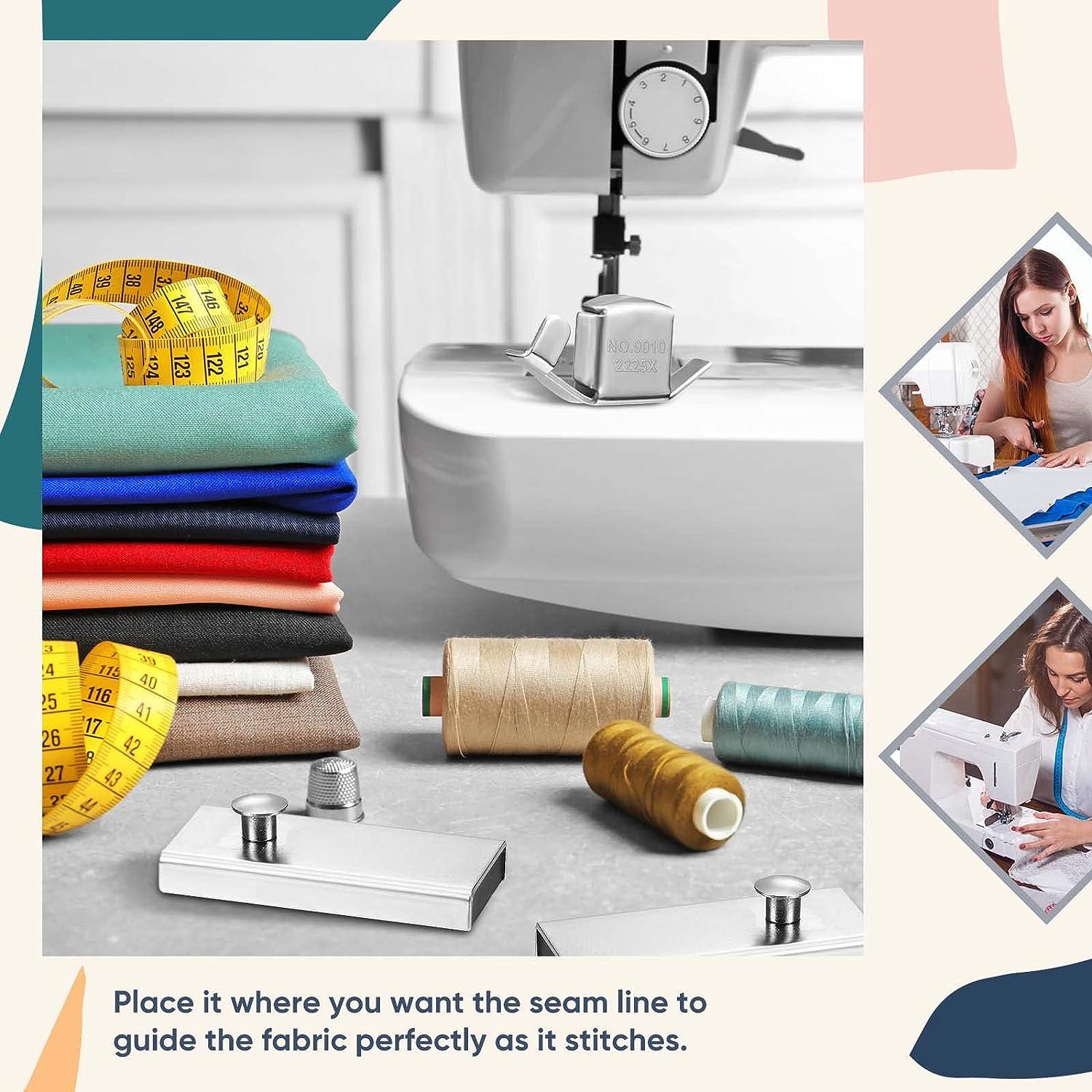 Magnetic Sewing Machine Seam Guide - 6 Piece Set for Quilting Tools ...