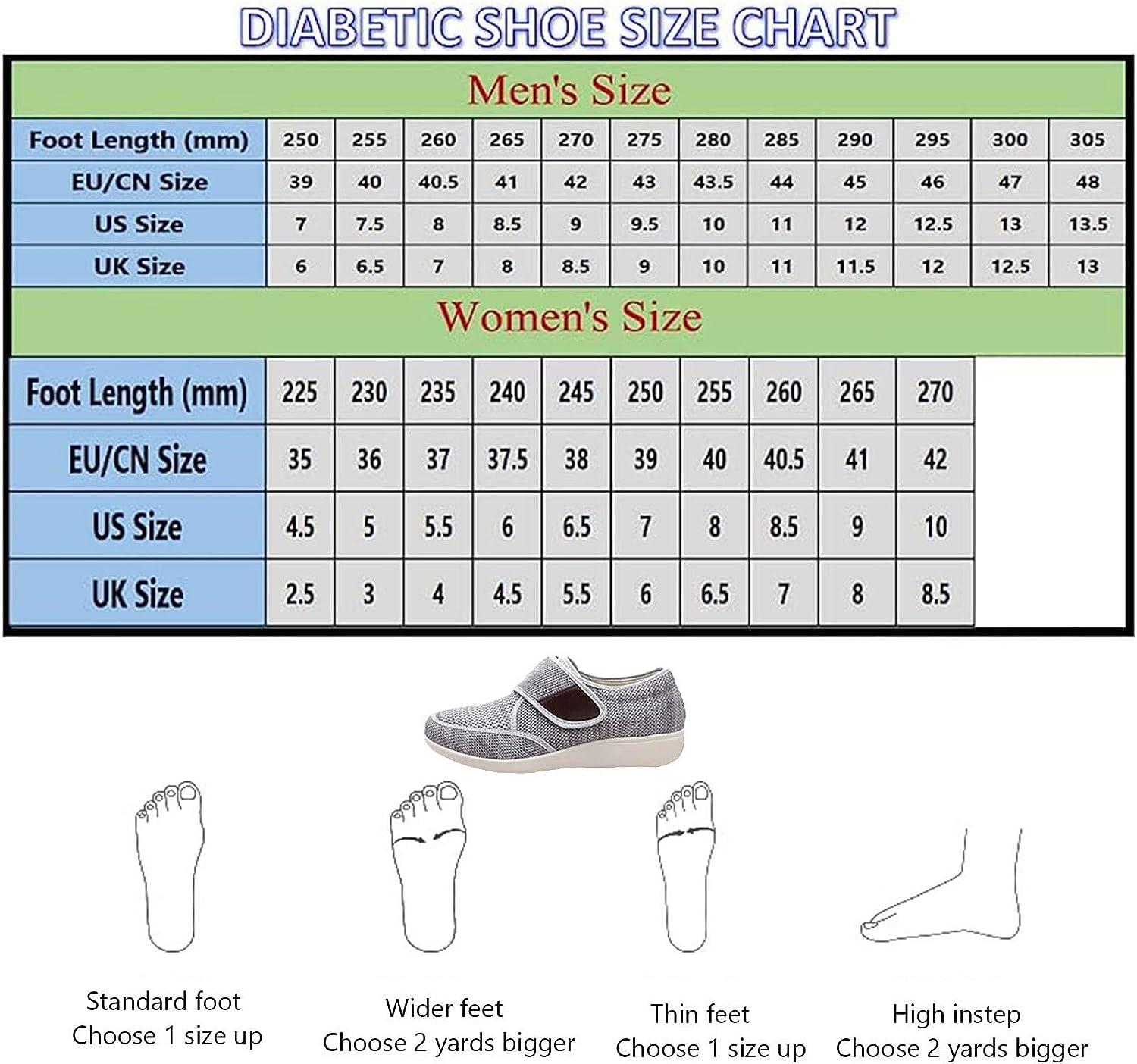shoe width chart ee