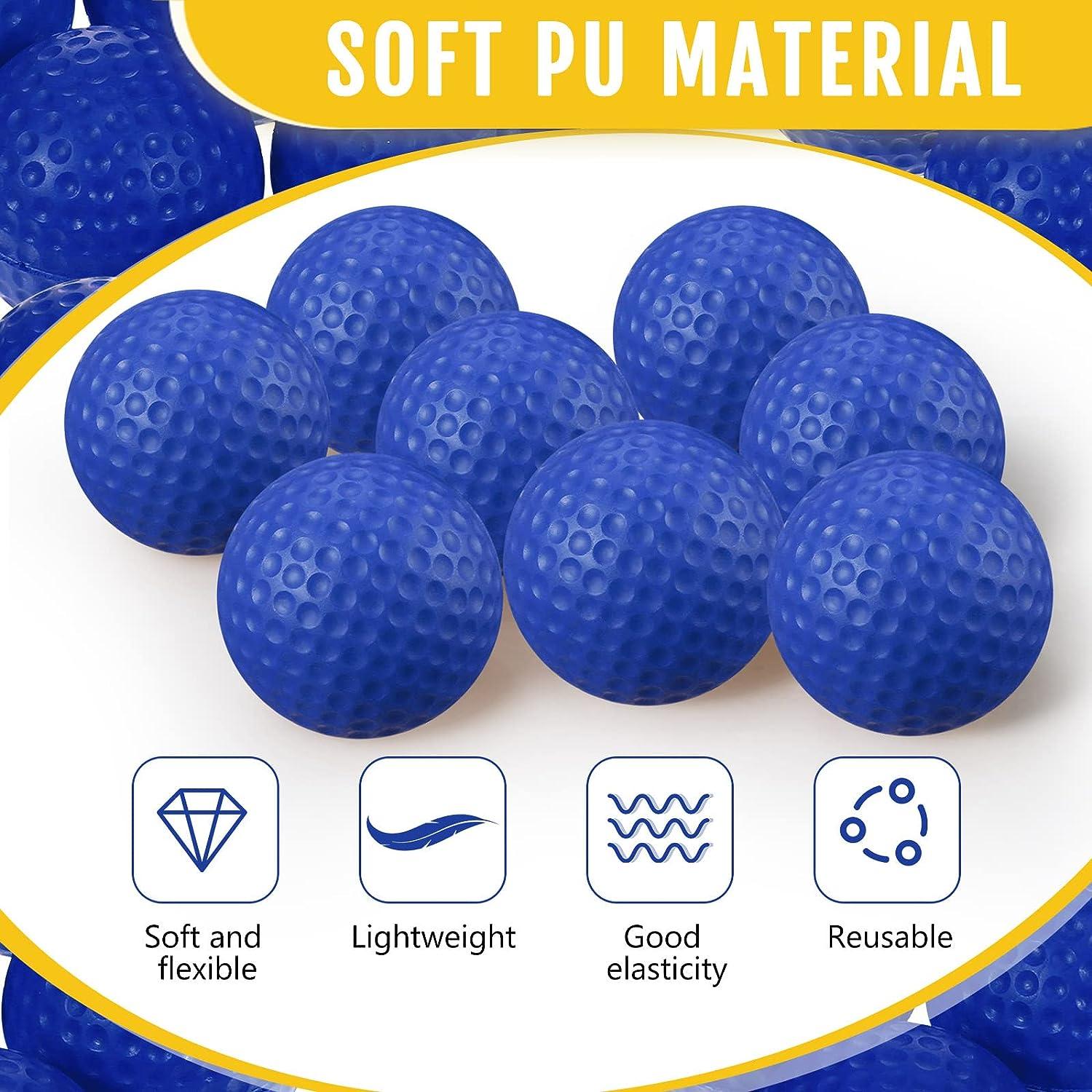 Junkin 80 Pcs Foam Golf Practice Balls - Realistic Feel and Flight - Indoor/Outdoor Training ...