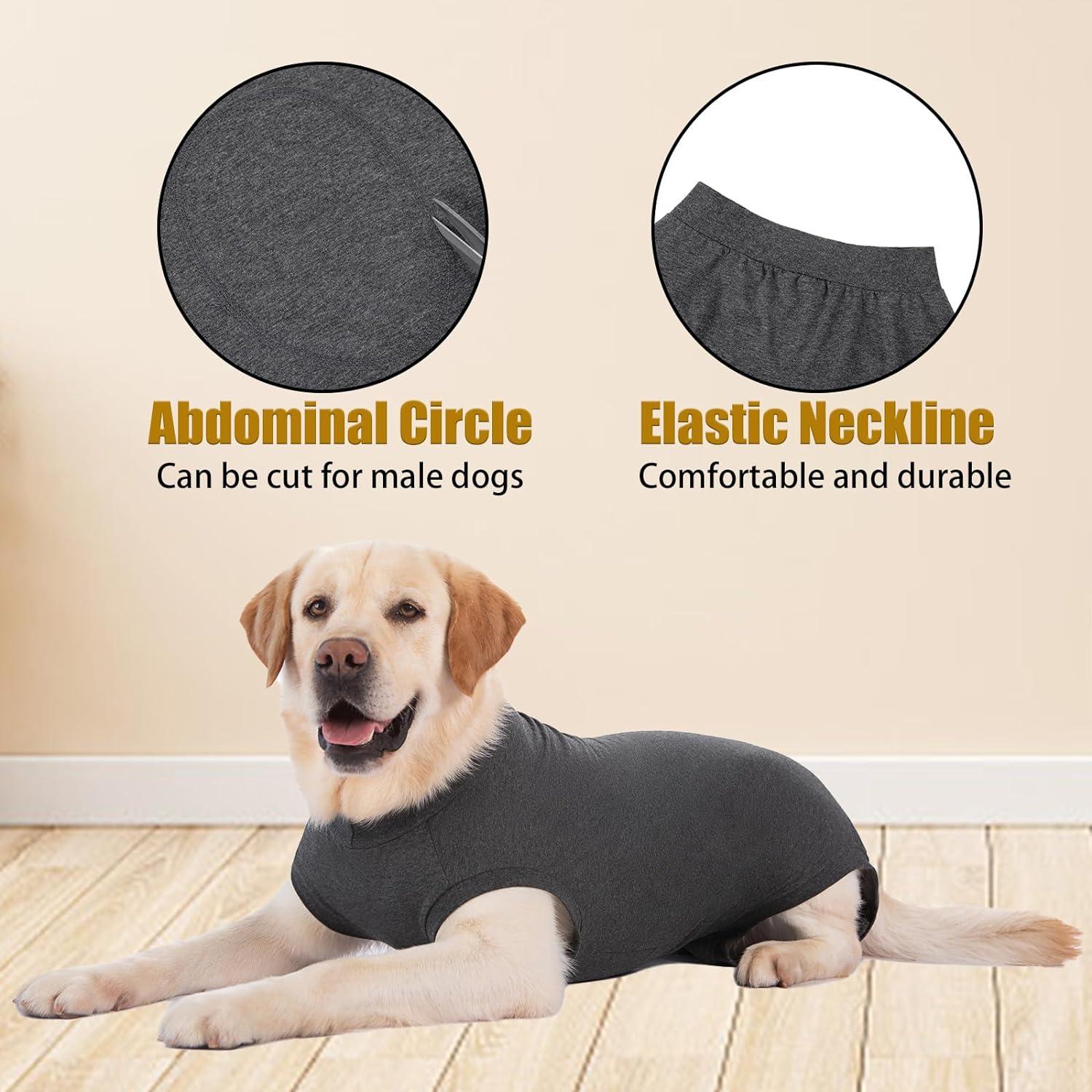 Dog Surgery Recovery Suit | Medical Pet Shirt for Male/Female Dogs ...