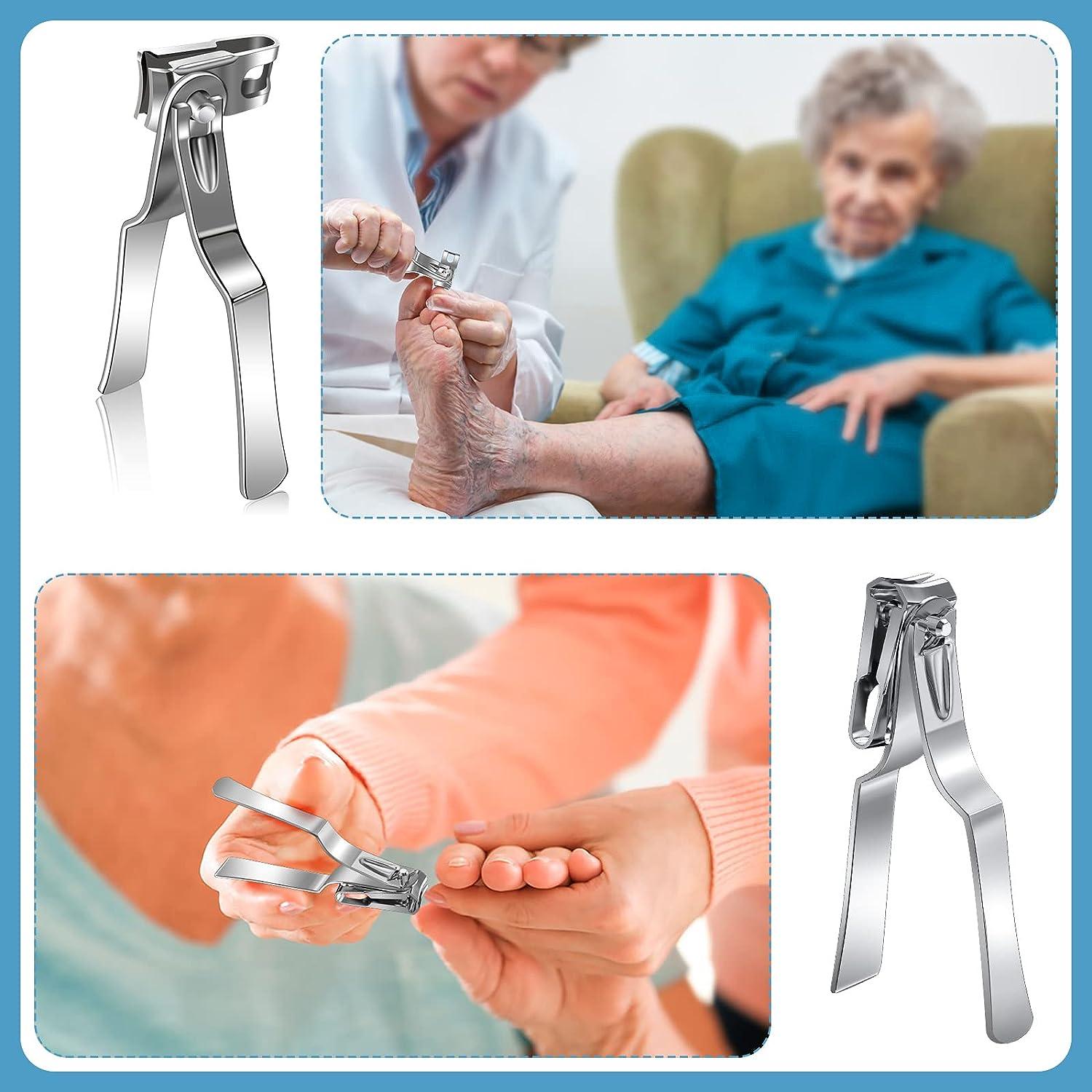 360 Degree Rotary Nail Clippers - Stainless Steel Fingernail Toenail ...