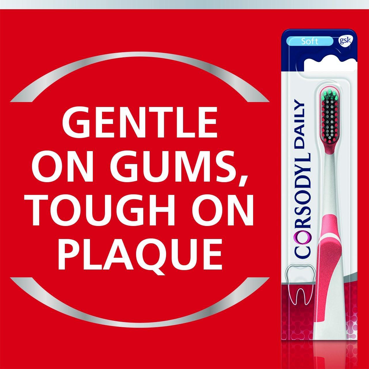 Corsodyl Gum Care Ultra Clean Toothpaste and Toothbrush Bundle ...