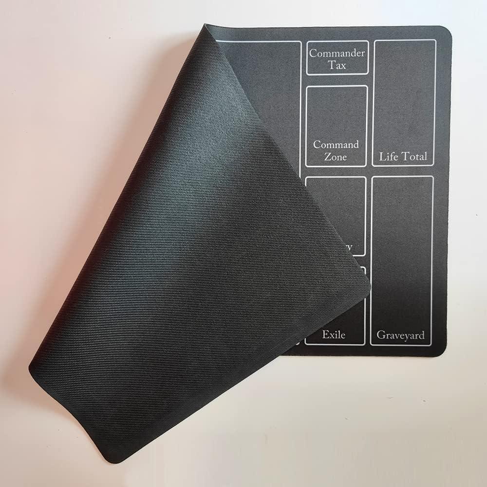 Starry Sky 14x24in MTG Playmat with EDH/Commander Zone Layout - Black ...