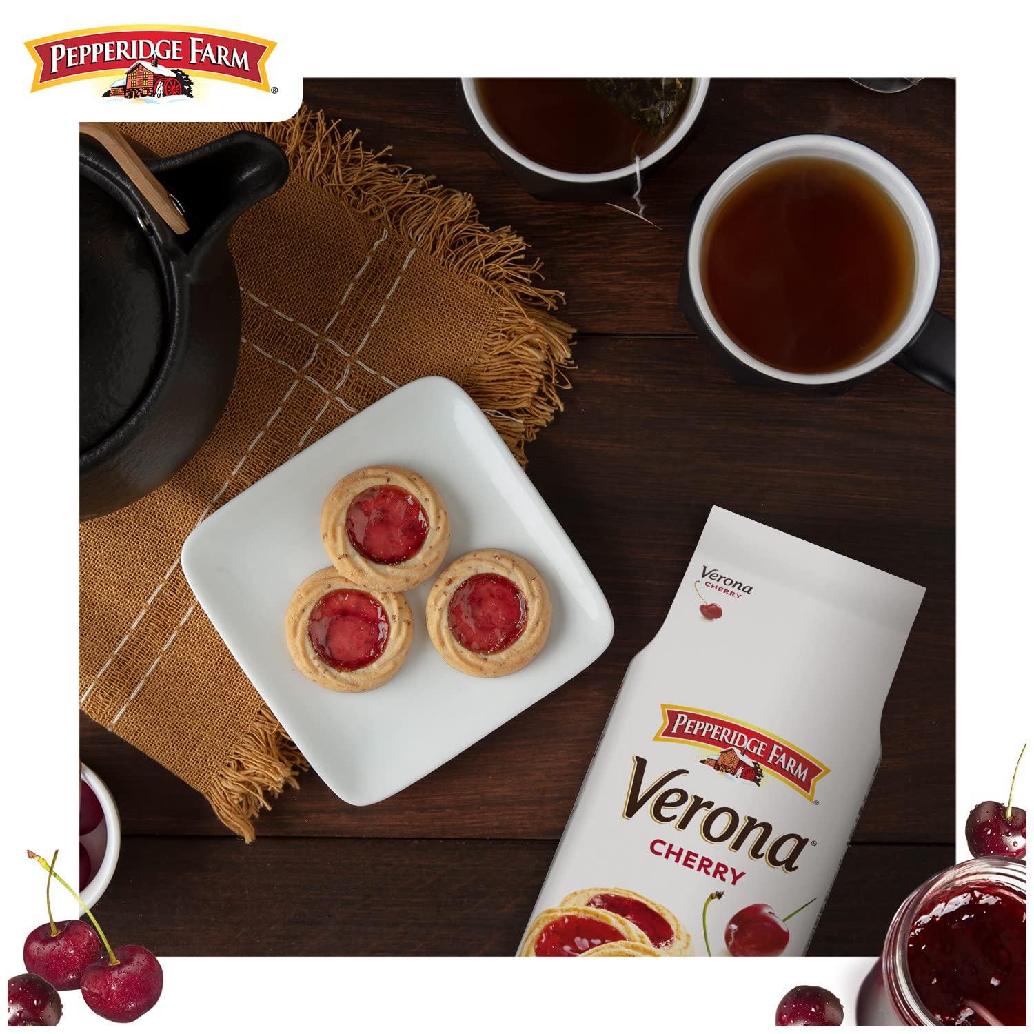 Pepperidge Farm Verona Cherry Thumbprint Cookies 6.75 oz. - Delicious ...
