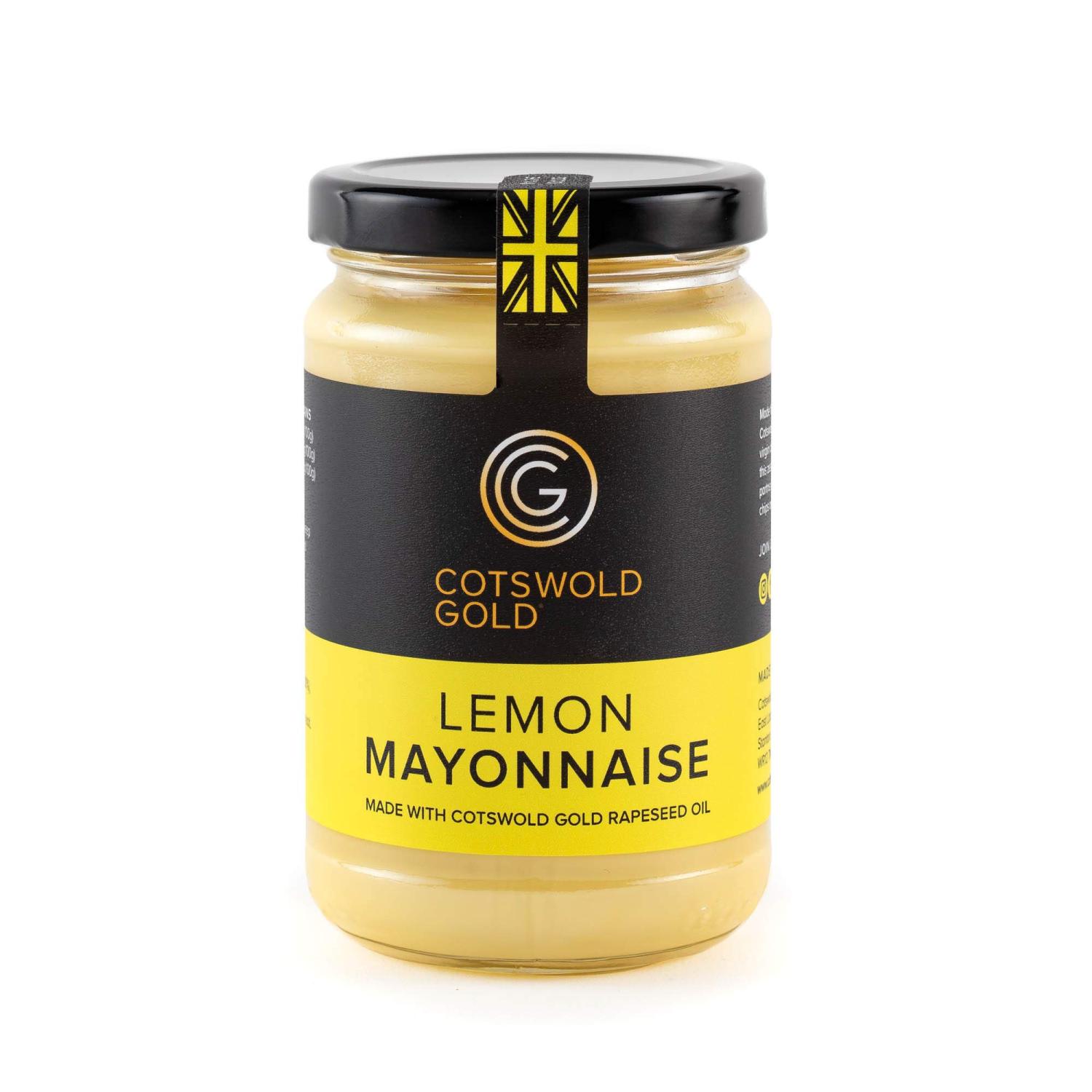 Cotswold Gold Lemon Mayonnaise 248g - Flavorful Lemon Mayo (Pack of 1 ...