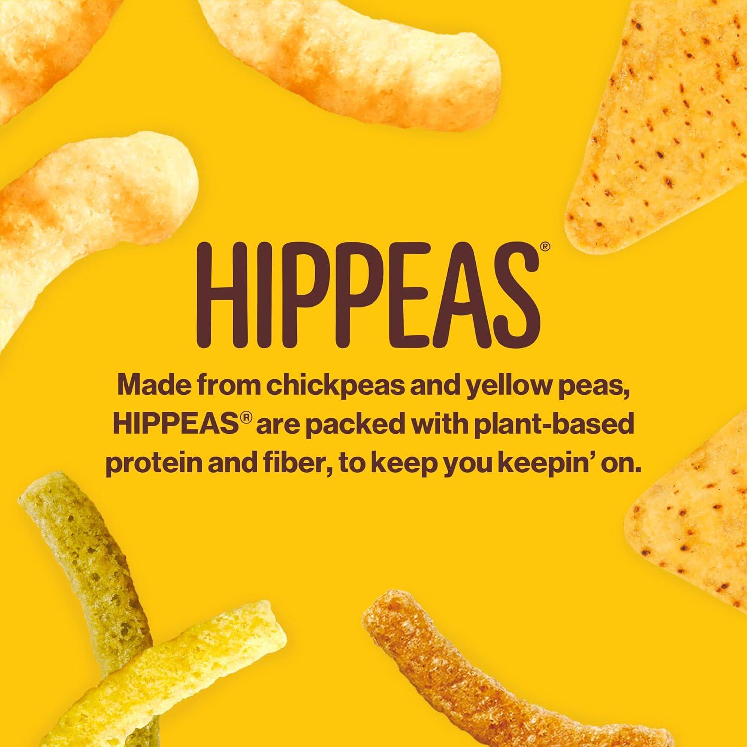 Hippeas Organic Chickpea Puffs Cheeze Variety Pack - Vegan White Cheddar & Nacho Vibes - 4 oz ...