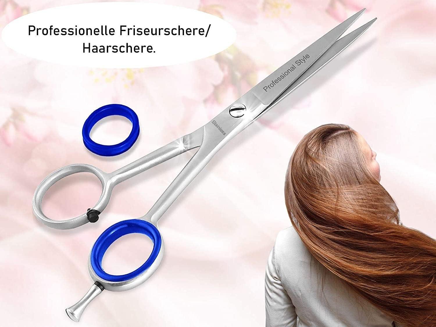 Professional Hair Scissors - Stainless Steel Hairdressing & Effilier ...