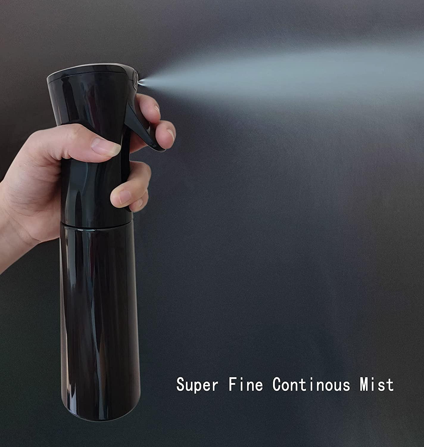 10oz Continuous Water Spray Bottle for Hair Styling - Barber Supplies ...