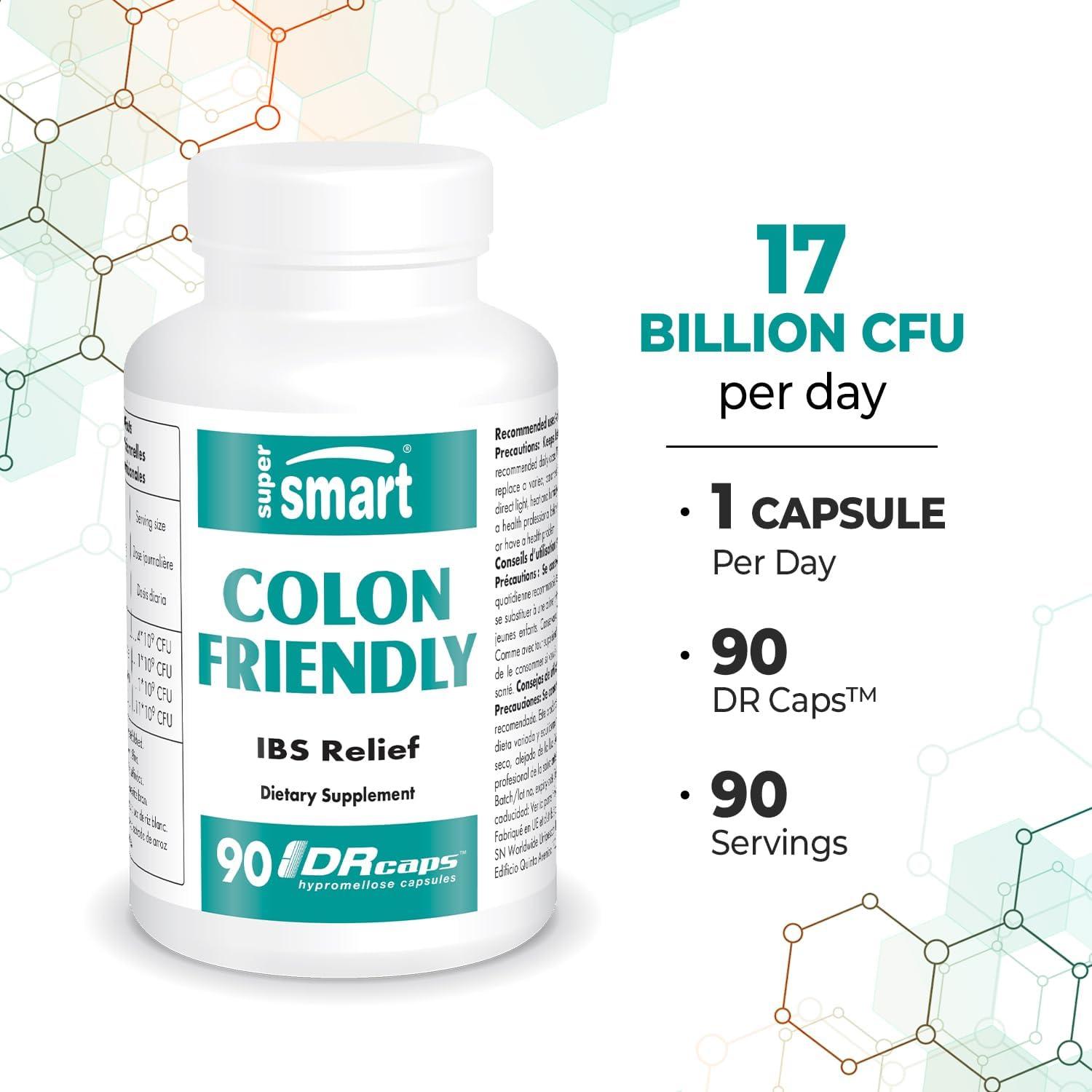 Colon Friendly Probiotic - Relieve IBS Symptoms | Vegan & Gluten-Free ...