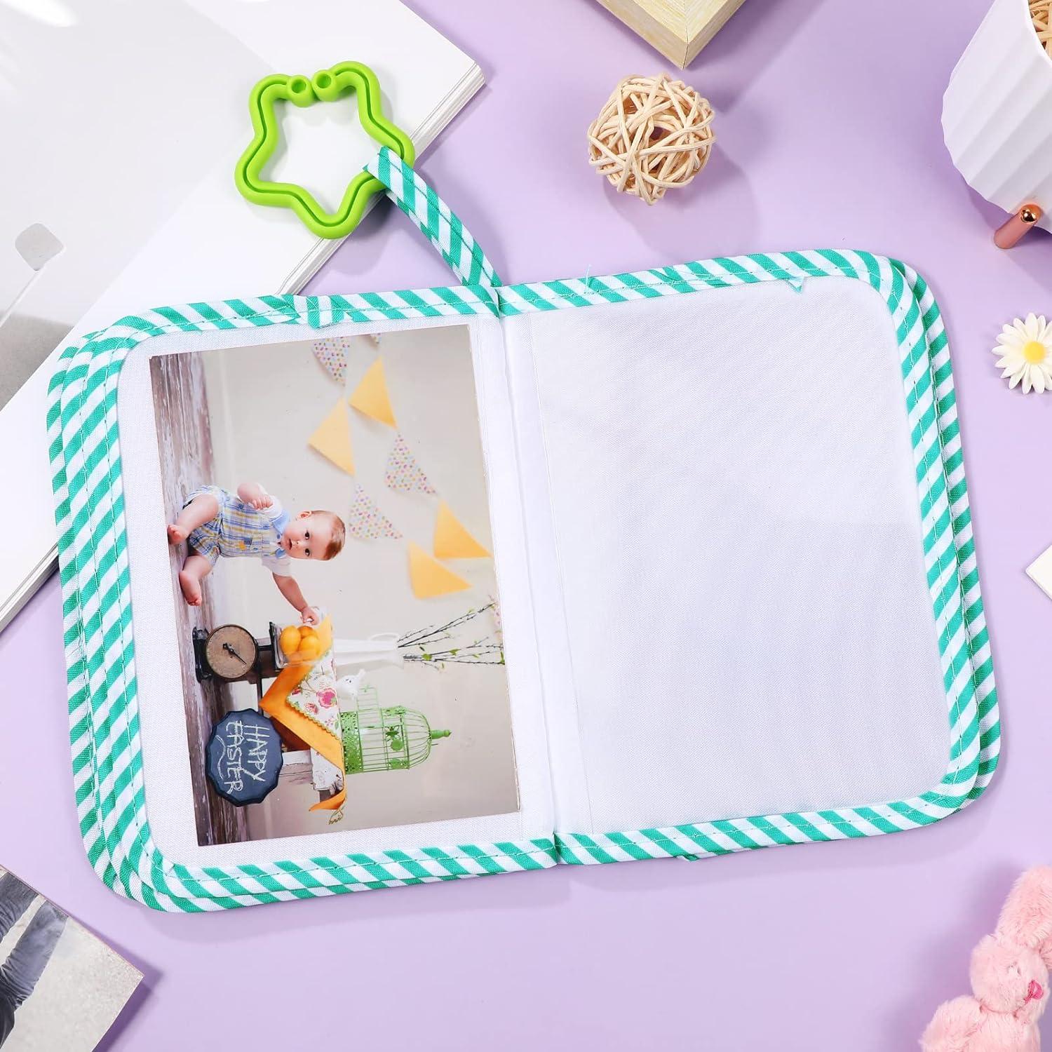 Baby Photo Album - Soft Cloth Infant Book with Giraffe Family | My ...