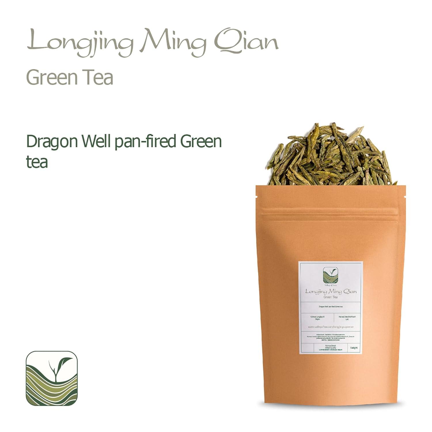 Premium Long Jing Green Tea - Xihu Lung Chinese Dragon Well Tea ...